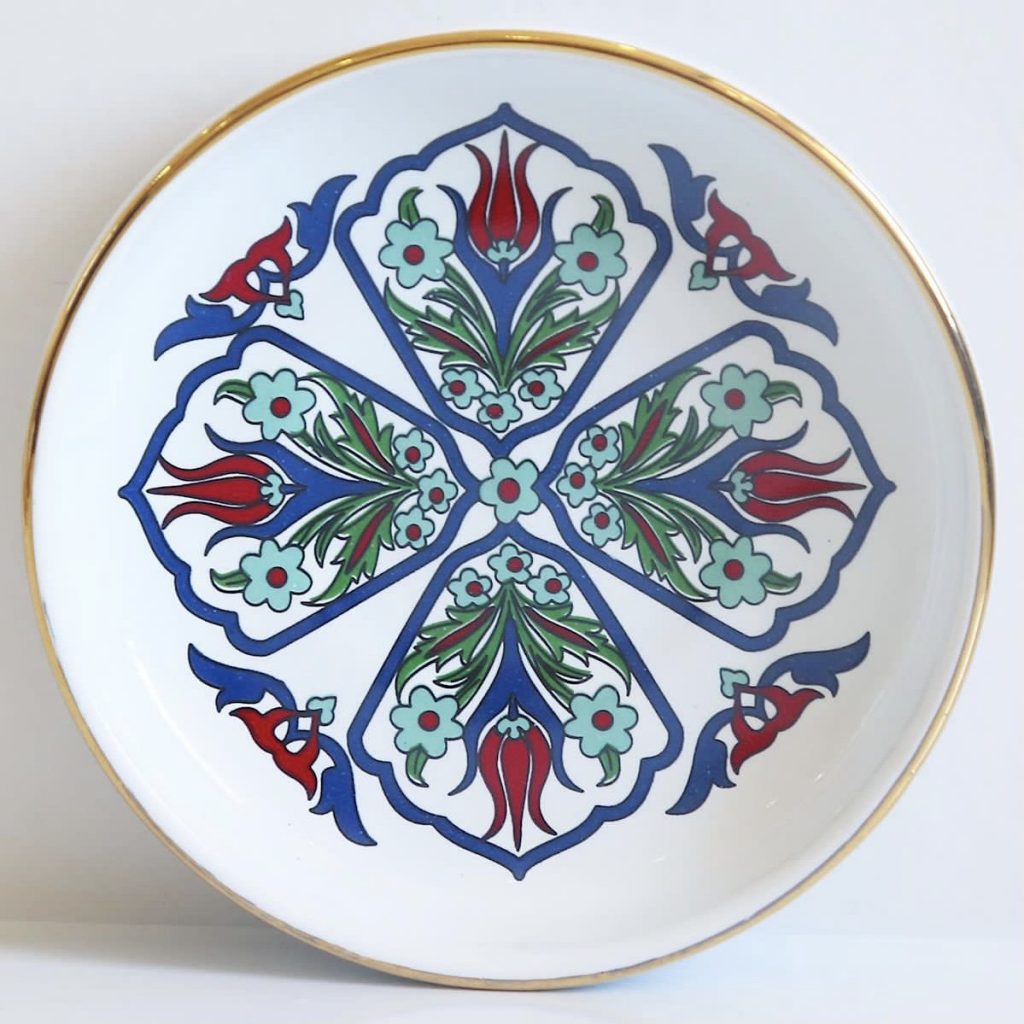Istanbul Tulip Porcelain Tea Set for 6 - Istanbul Classics