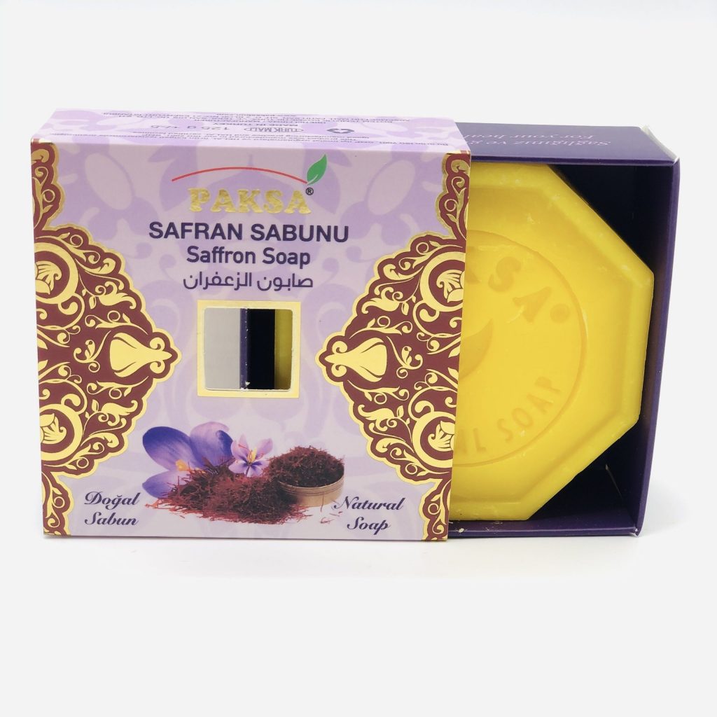 Organic Saffron Soap (125g/4.41oz) - Paksa - Istanbul Classics