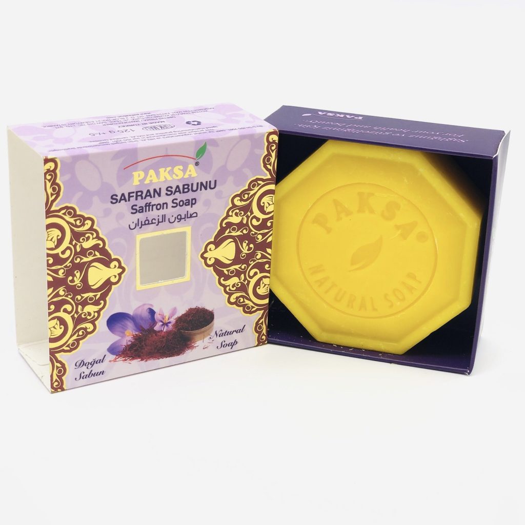 Organic Saffron Soap (125g/4.41oz) - Paksa - Istanbul Classics