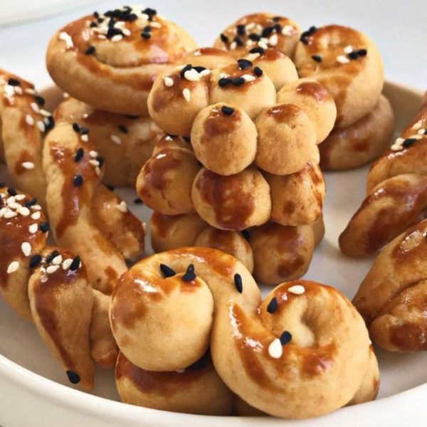 Assorted Sesame and Black Seed Cookies - Panek - Istanbul Classics